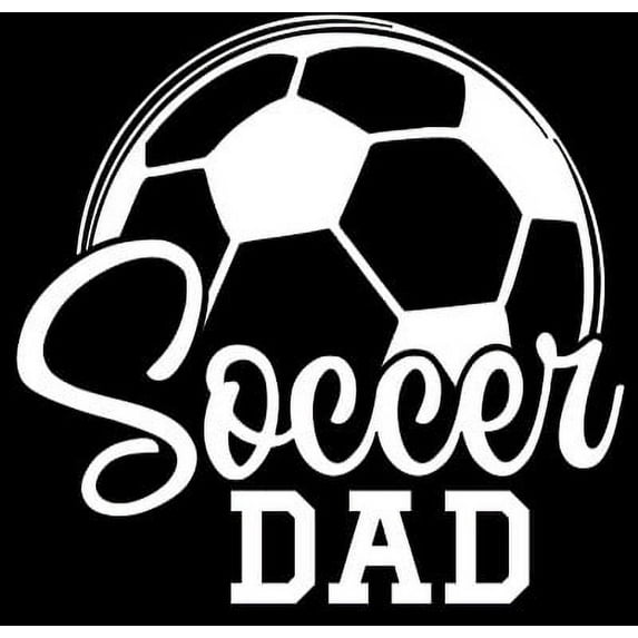 Soccer Dad - Car Window - Premium Vinyl Decal/Sticker - Walmart.com