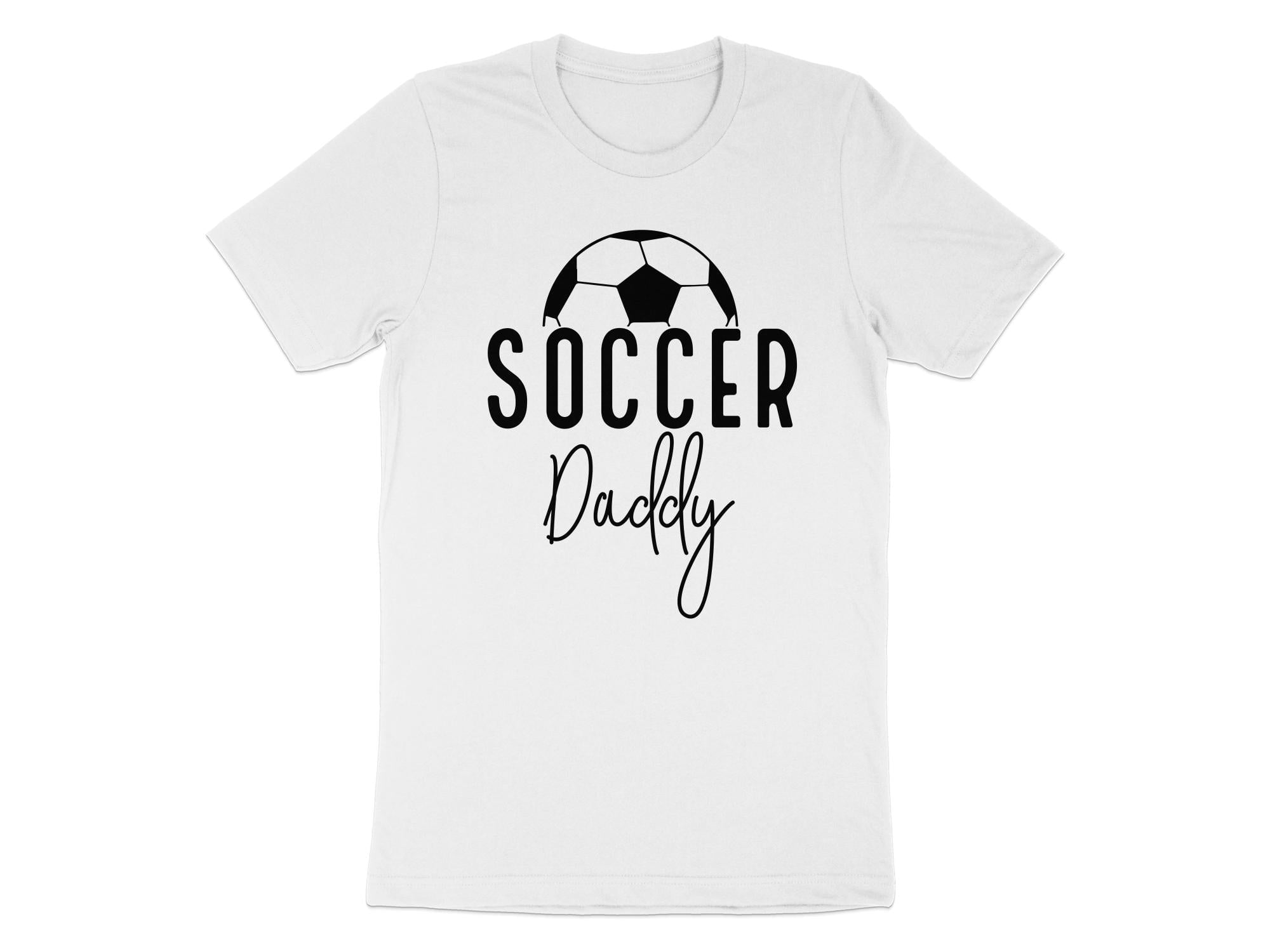 Soccer Dad Daddy Player Coach Fan Game Day Gift Men Father T-Shirt ...