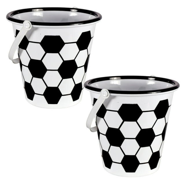 Soccer Design Bucket Sports Theme Basket for Home Kitchen Party Favor ...