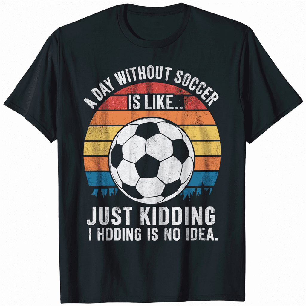 Soccer Fever Graphic Tee - Sports Enthusiast Shirt - Walmart.com