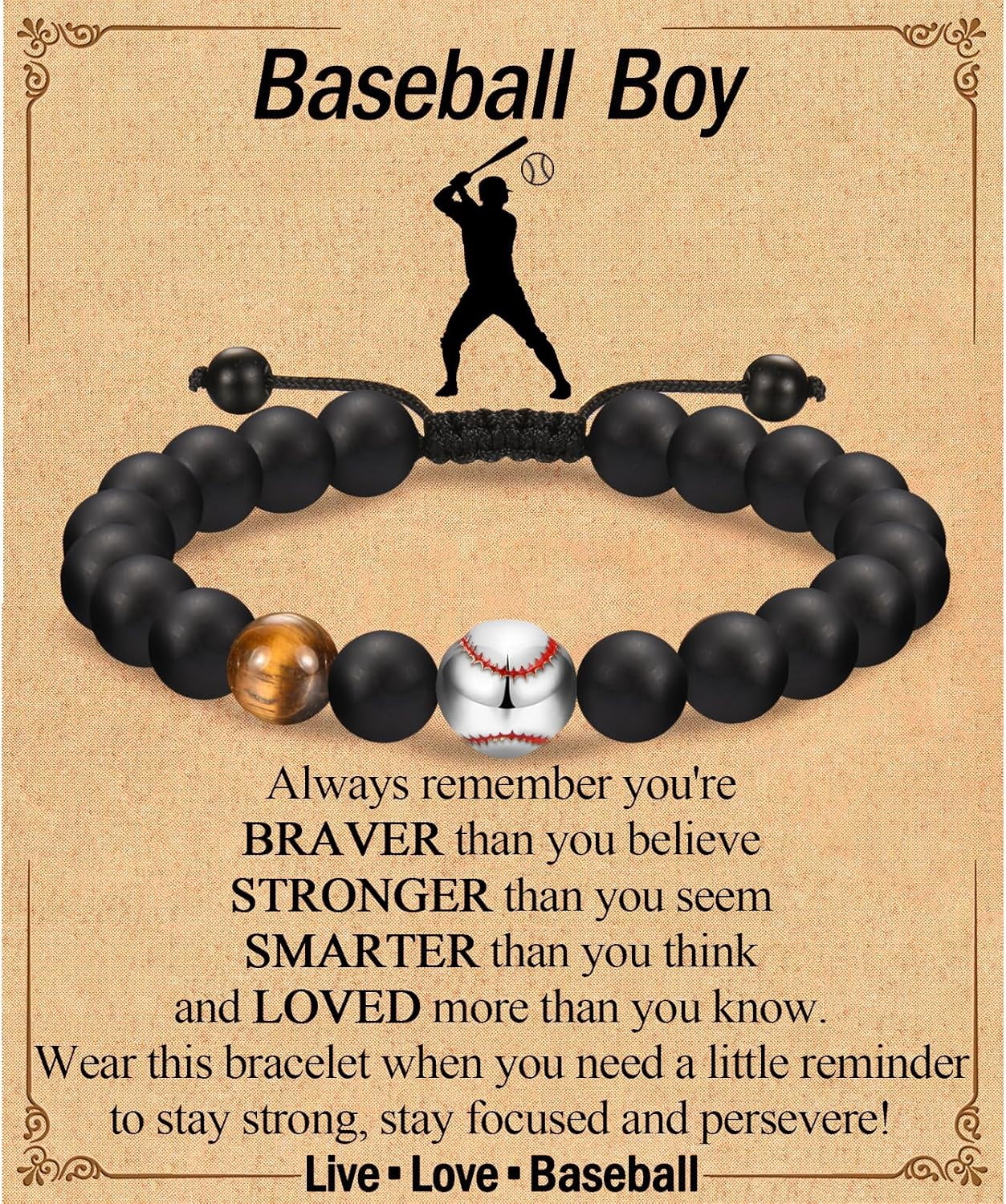 Soccer Football Basketball Baseball Hockey Bracelet Gifts for Boys ...