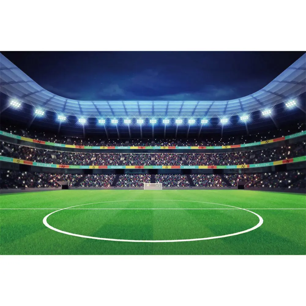 Soccer Football Field Boys Birthday Home ration Photography Backdrop ...
