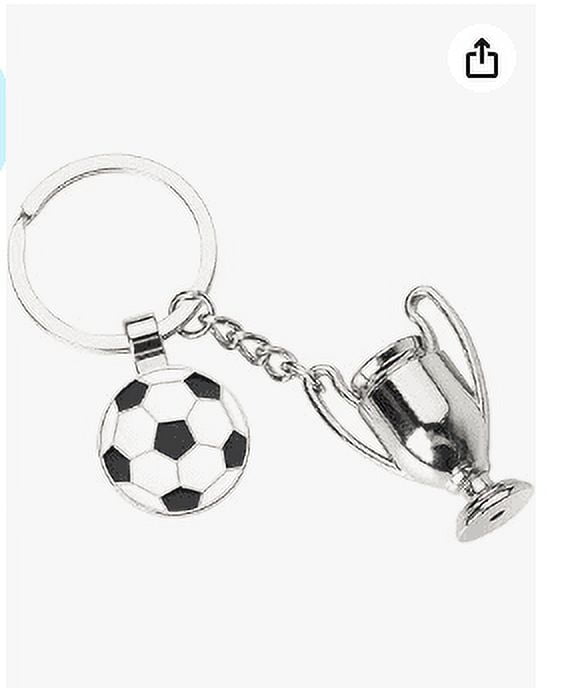 Soccer Football Gifts Keychain for Mom Dad Birthday Gifts for Soccer ...