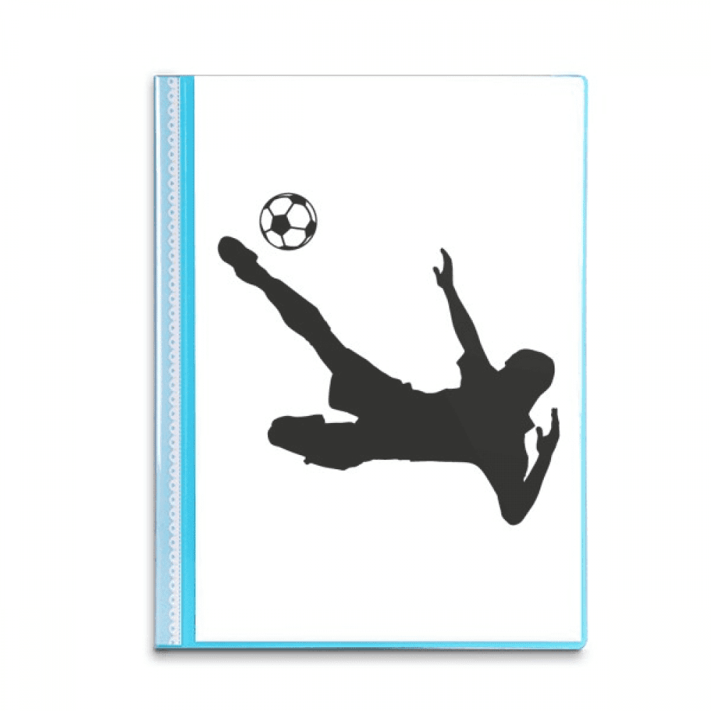 Soccer Football Outline Sports Book Sheet Protectors Portfolio Binder ...