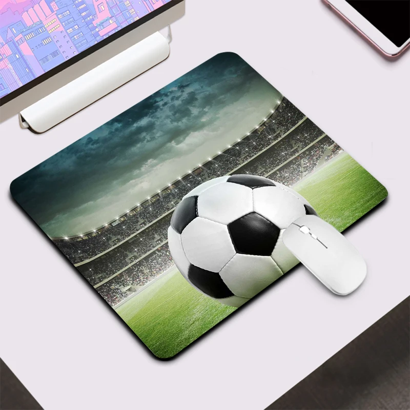 Soccer Football small gaming mouse pad computer office mousepad ...