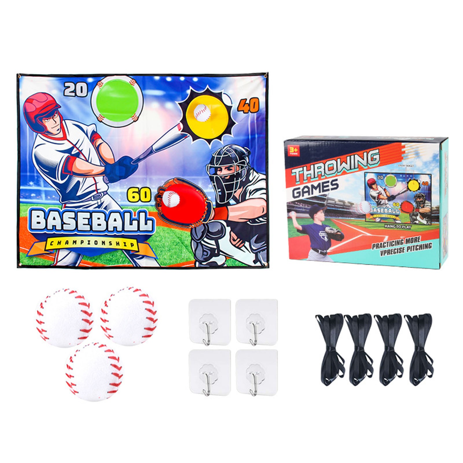 Soccer Games Eeatig Baseball Toss Games Set Backyard/Outdoor/Indoor ...