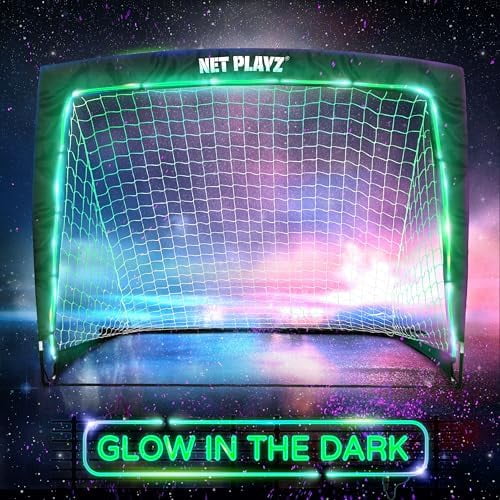 Soccer Gifts, Light Up Soccer Goals - Glow in The Dark | Portable Pop ...