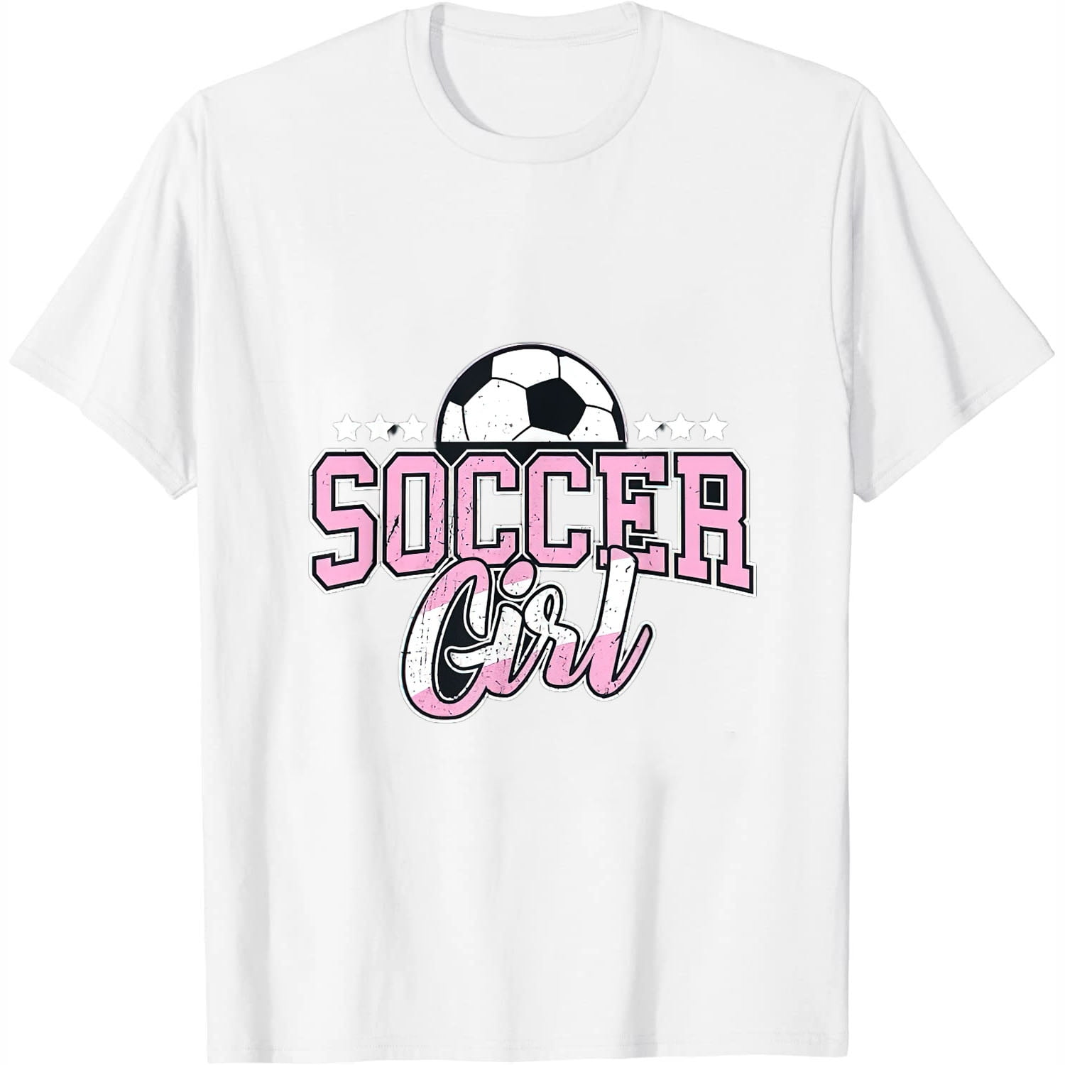 Soccer Girl Daughter Girls Soccer Shirts with Sayings Womens T-Shirt ...