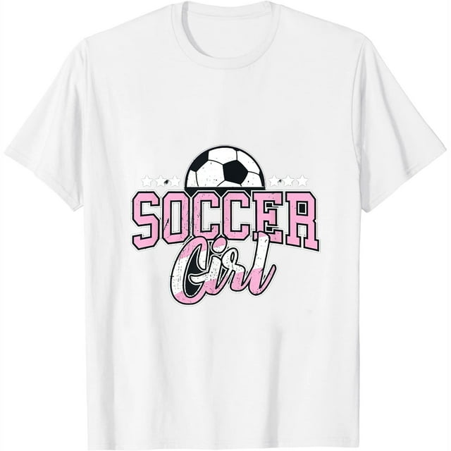 Soccer Girl Daughter Girls Soccer Shirts with Sayings Womens T-Shirt ...