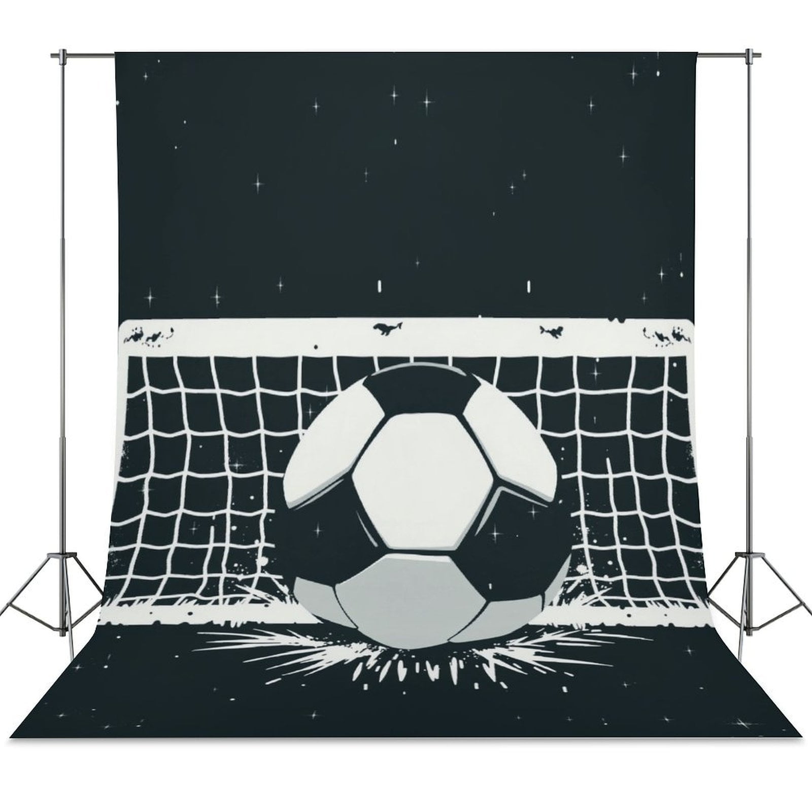 Soccer Goal Blast Backdrop Baby Shower Newborn Portrait Girl Boy ...