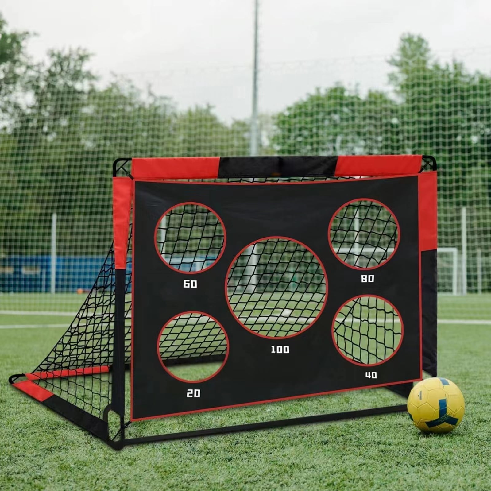 Soccer Goal Football Gate Practical Target Practice Football Goal ...
