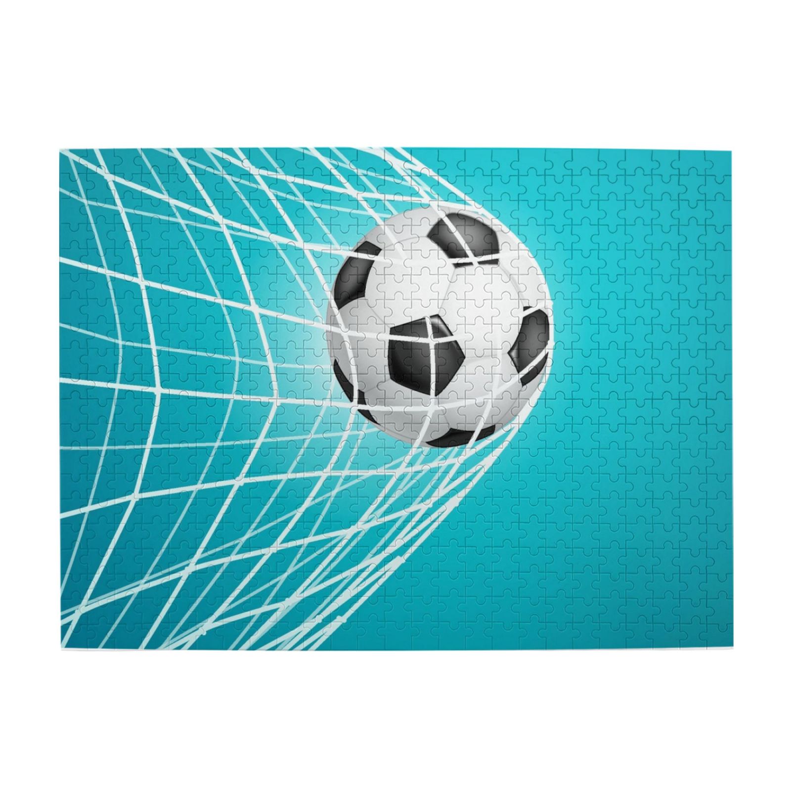 Soccer Goal Football Winning, Jigsaw Puzzles 500 Pieces Wooden Jigsaw ...