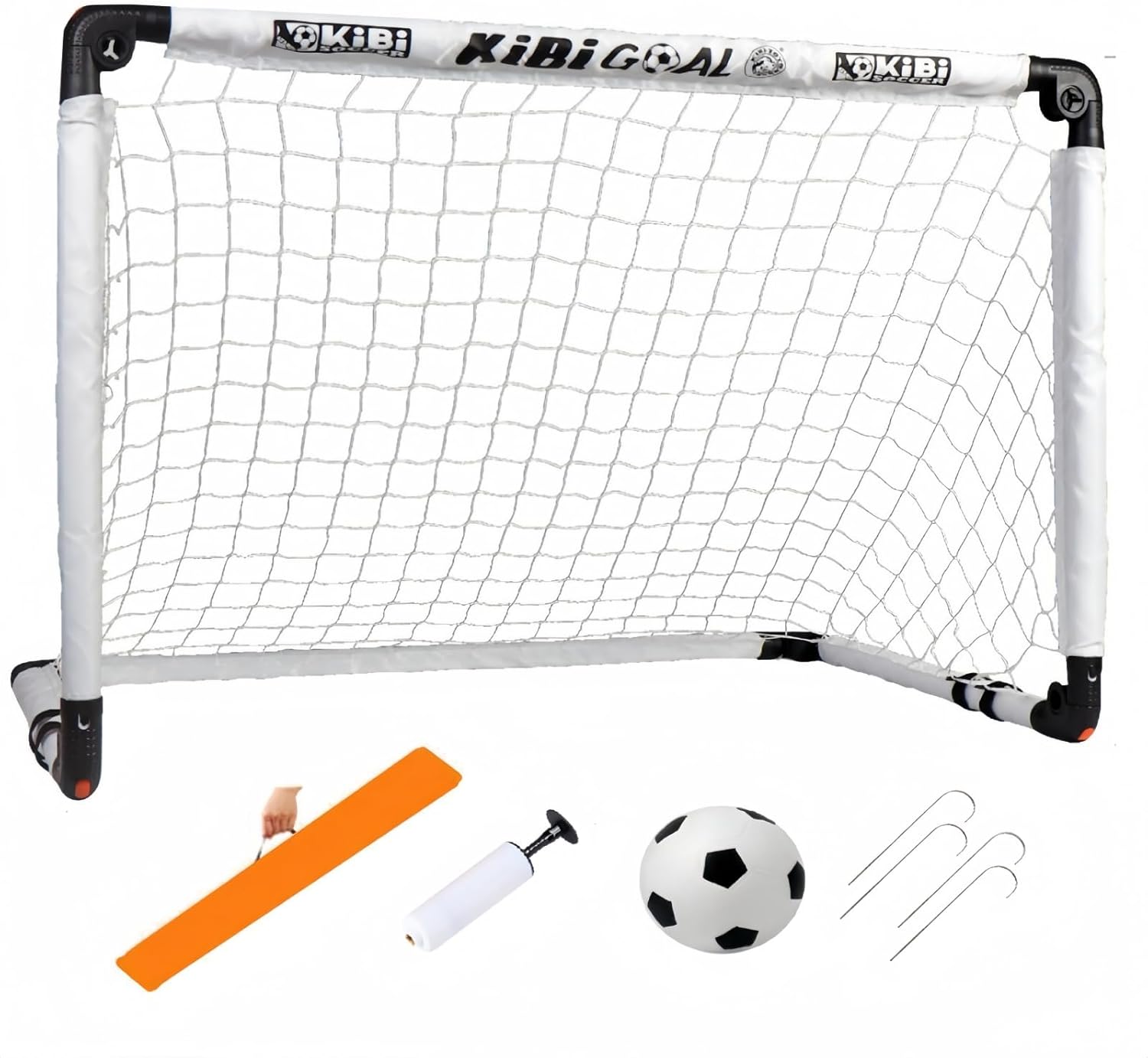 Soccer Goal, Kids Soccer Goal, White Foldable Soccer Goal, Kids Soccer ...