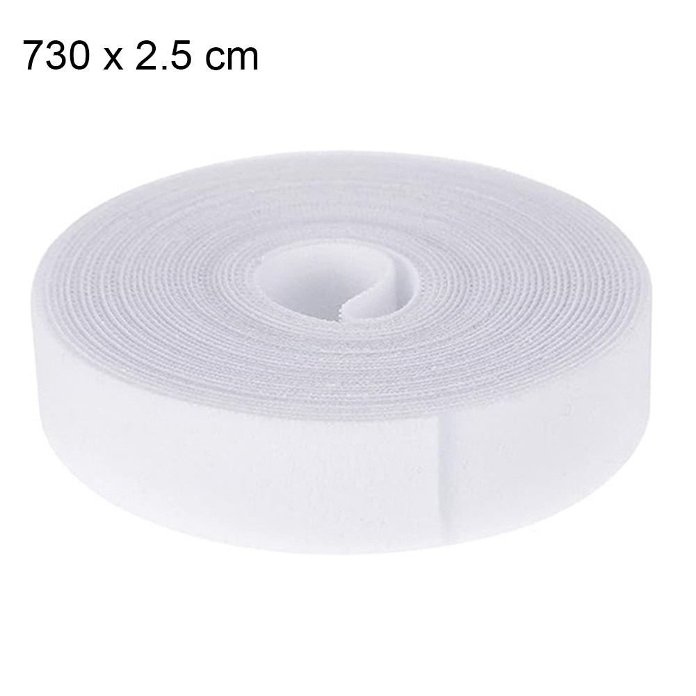 Soccer Goal Net Straps 730cm White Polyester Yarn Fastener for Holding ...