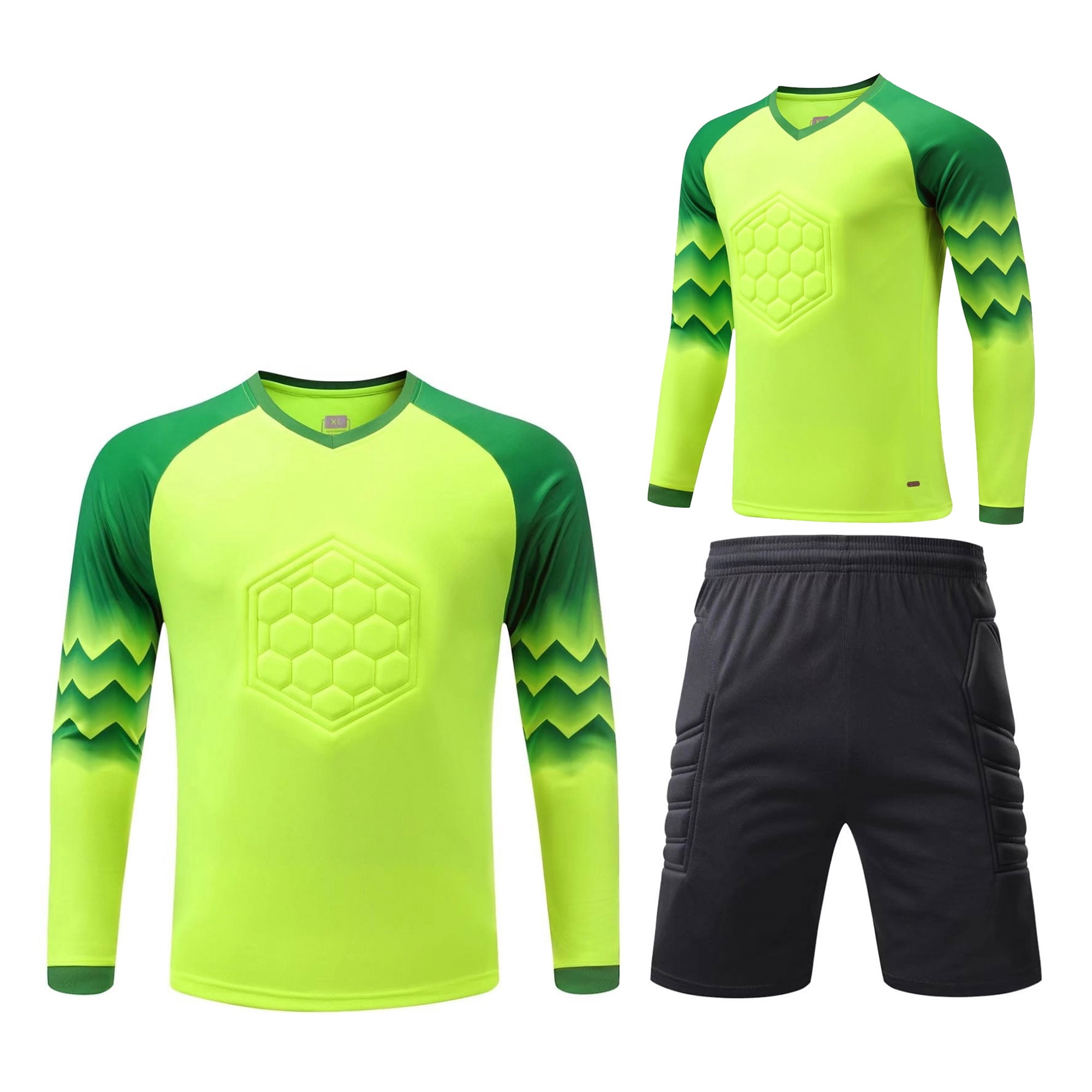 Soccer Jersey Adult Men Goalkeeper Jersey Soccer Jerseys for kids ...