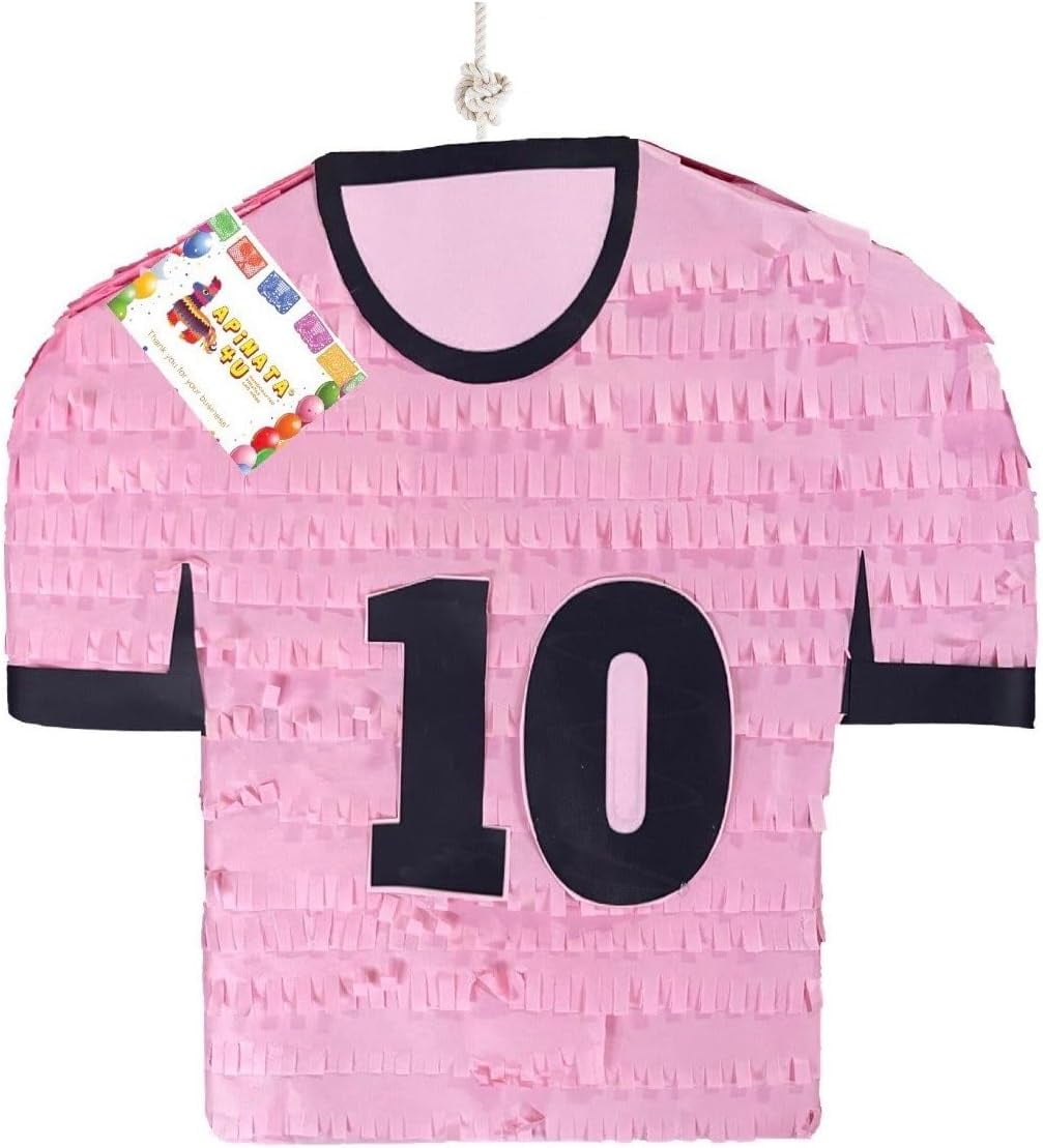 Soccer Jersey Pinata Pink Color 17” Argentina Soccer Player Team ...