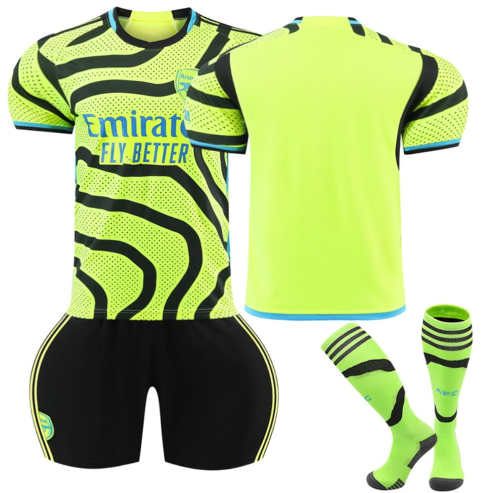 Soccer Jersey Printed Kids Men Boys Youth SAKA Fan Practice Outfits ...