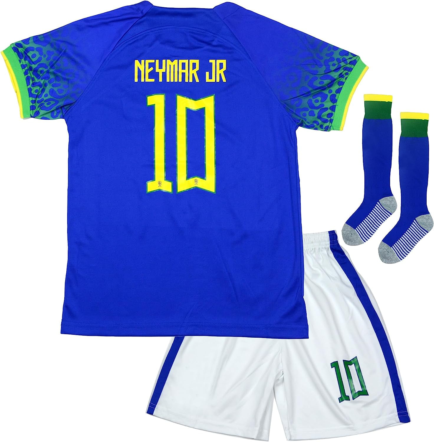 Soccer Jersey for Kids #10 Boys Girls Football Shirt Youth Futbol ...