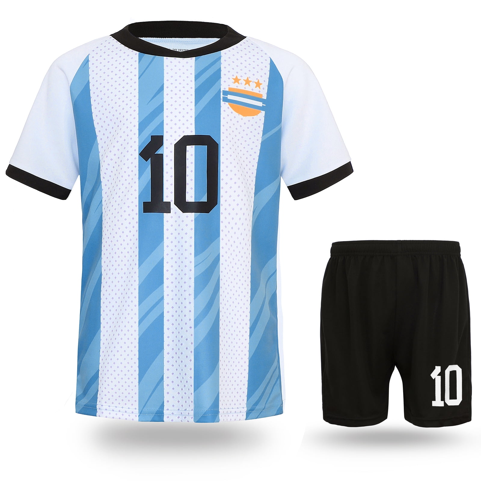 Soccer Jerseys for Kids Boys Girls Youth for Sport Football Training ...
