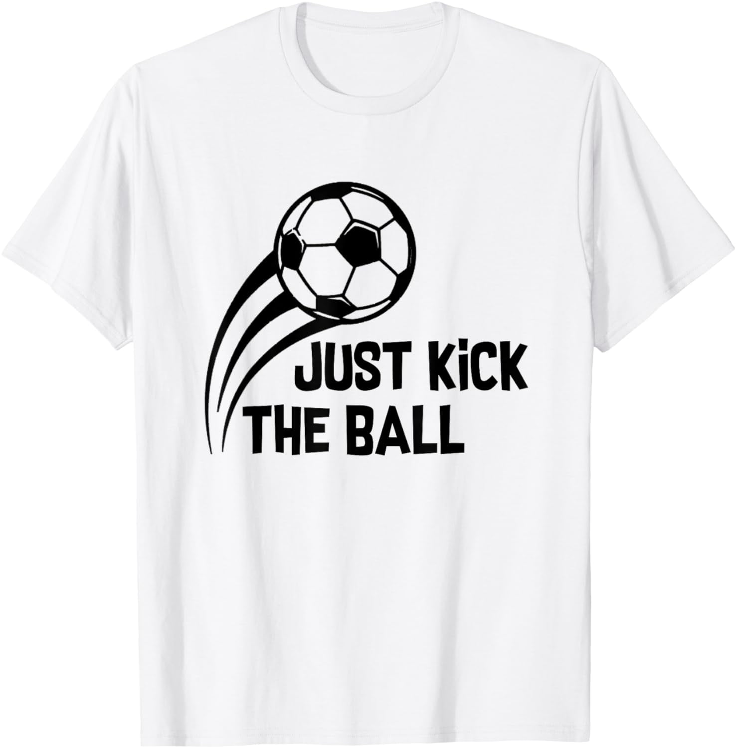 Soccer Kick The Ball T-Shirt - Walmart.com