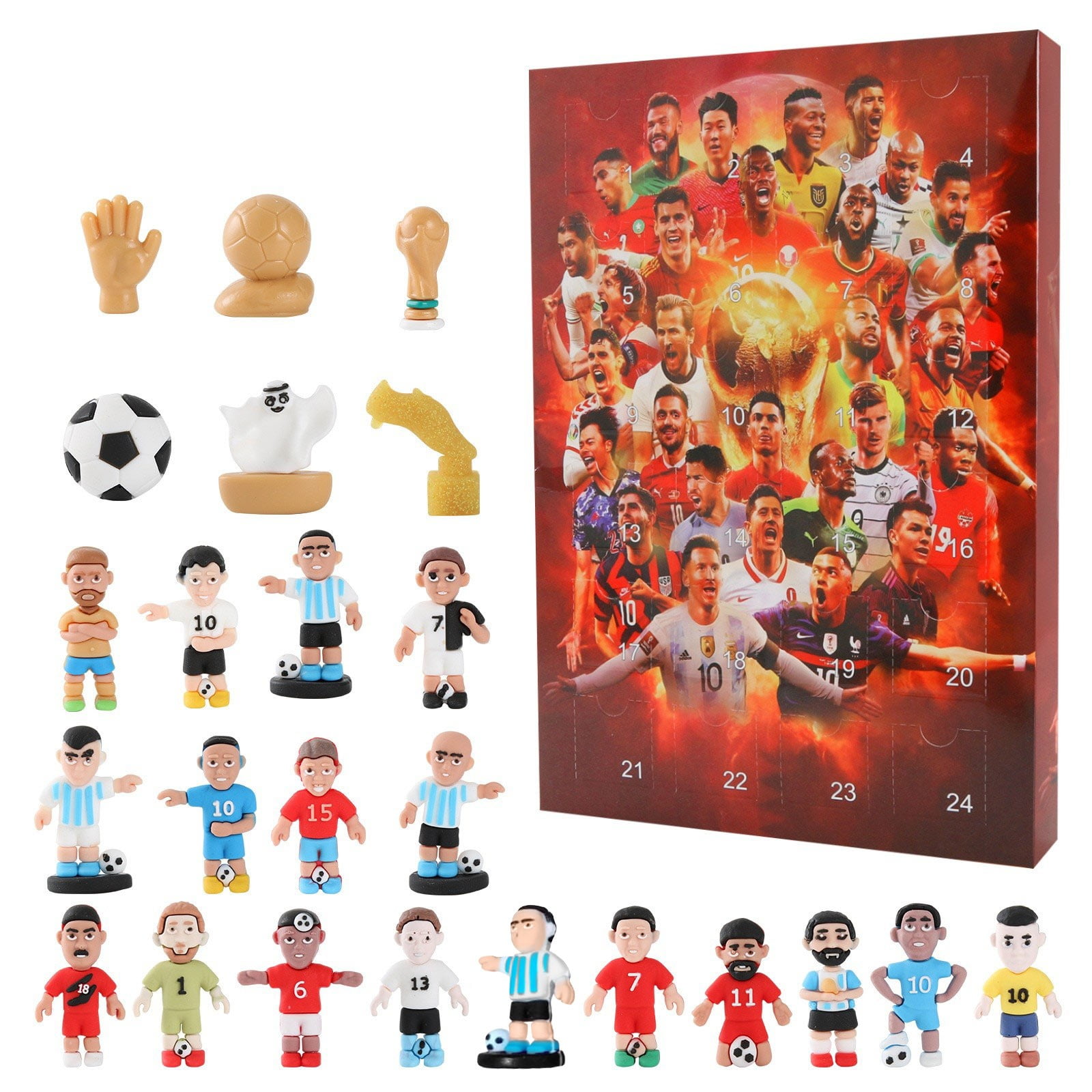 Soccer Kit Advent Calendar 2025 Christmas Countdown Advent Calendar, 24 ...