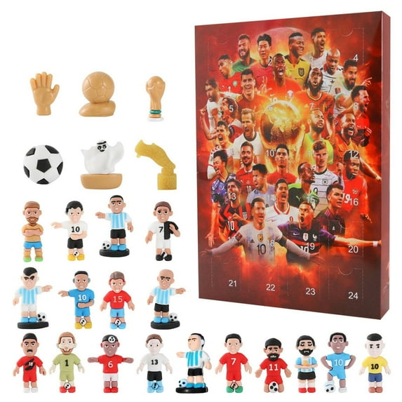 Soccer Kit Advent Calendar 2025 Christmas Countdown Advent Calendar, 24 ...