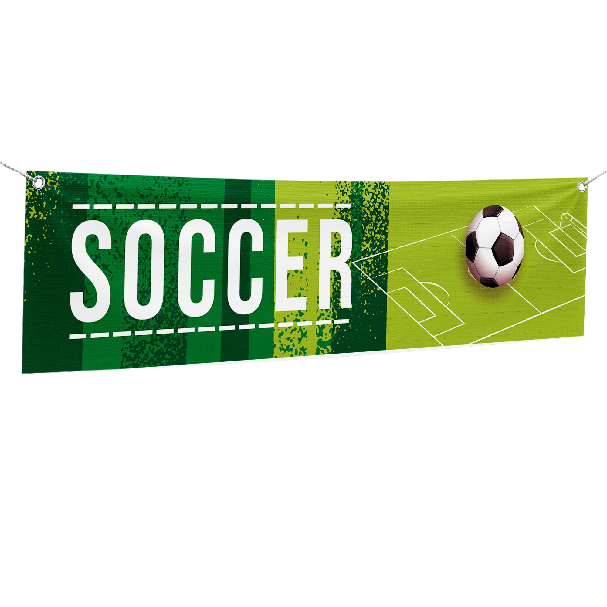 Soccer Large Banners and Signs for Outdoor by DreamController-Polyester ...