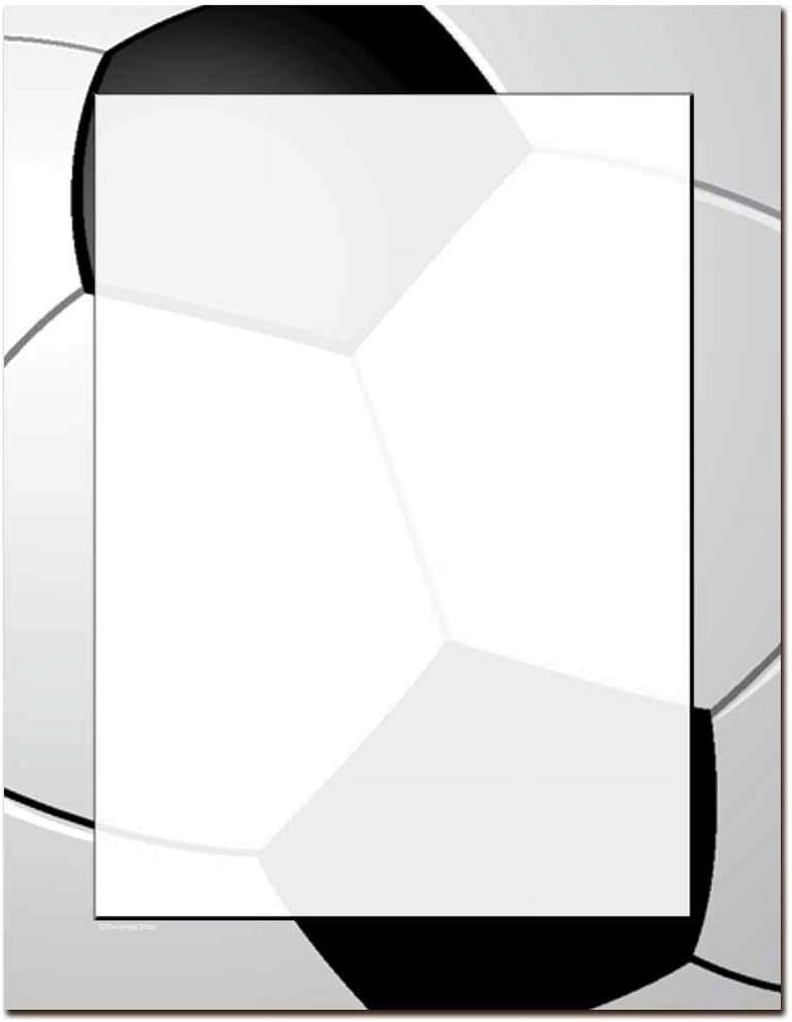 Soccer Letterhead Laser & Inkjet Printer Paper (100 Pack) - Walmart.com