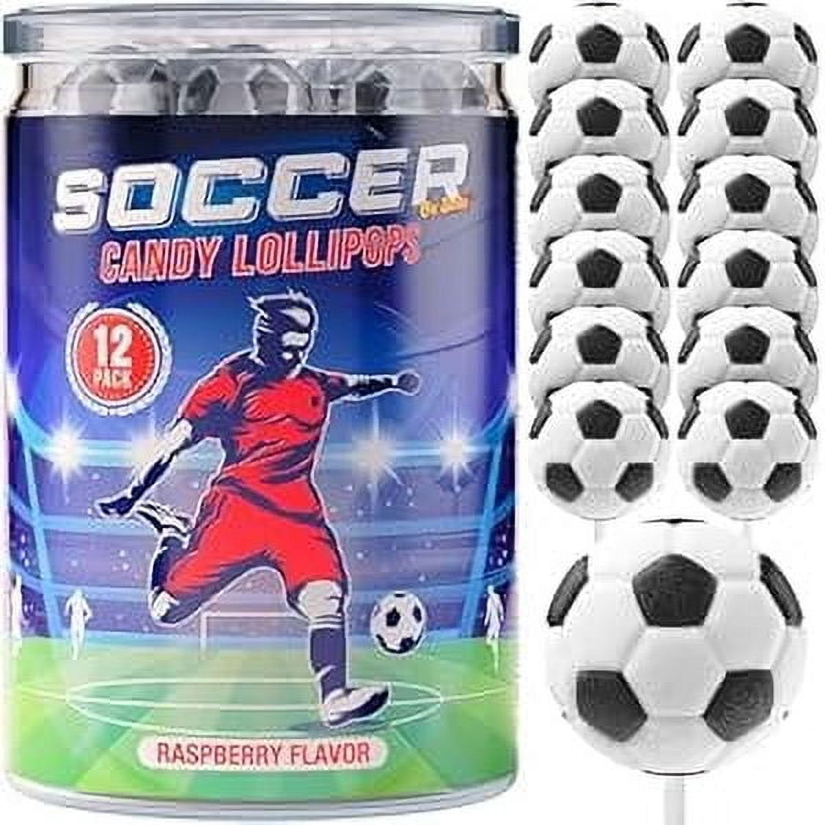 Soccer Lollipops 12pk- Soccer Candy For Soccer Party Supplies - Soccer ...