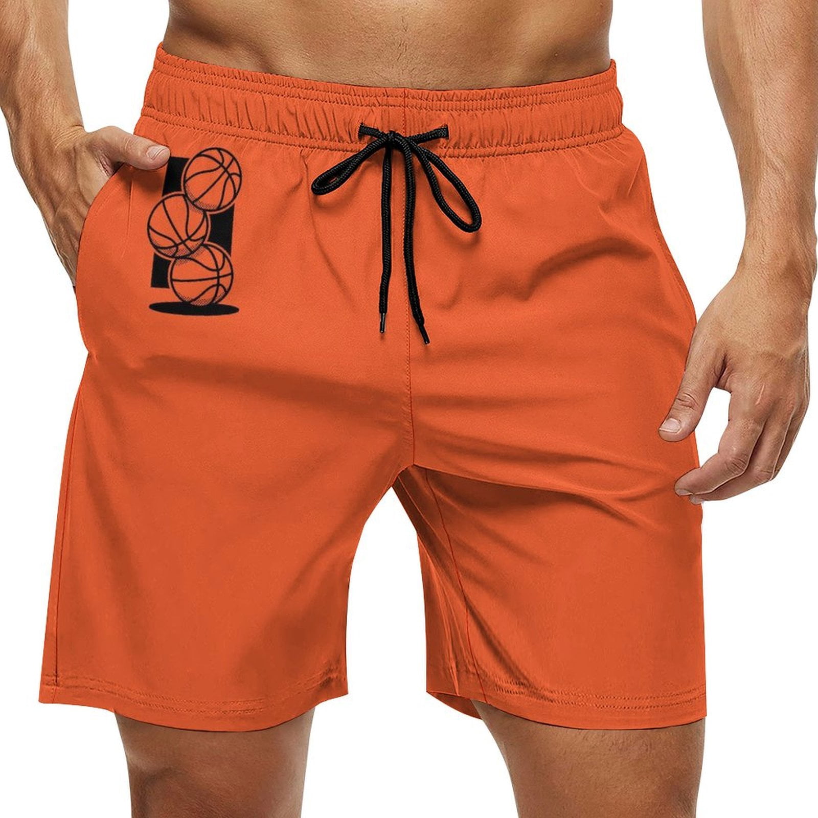 Soccer Men's Quick Dry Swim Shorts with Mesh Lining Loose - Fit, Summer ...