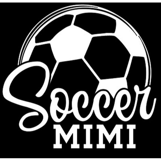 Soccer Mimi - Car Window - Premium Vinyl Decal/Sticker - Walmart.com