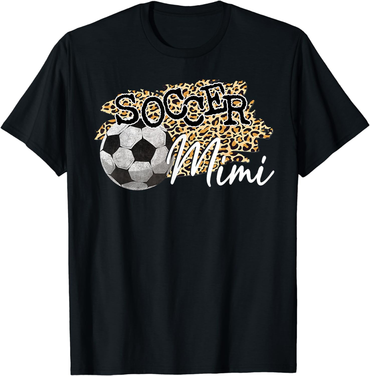 Soccer Mimi Leopard - Soccer Mimi T-Shirt - Walmart.com