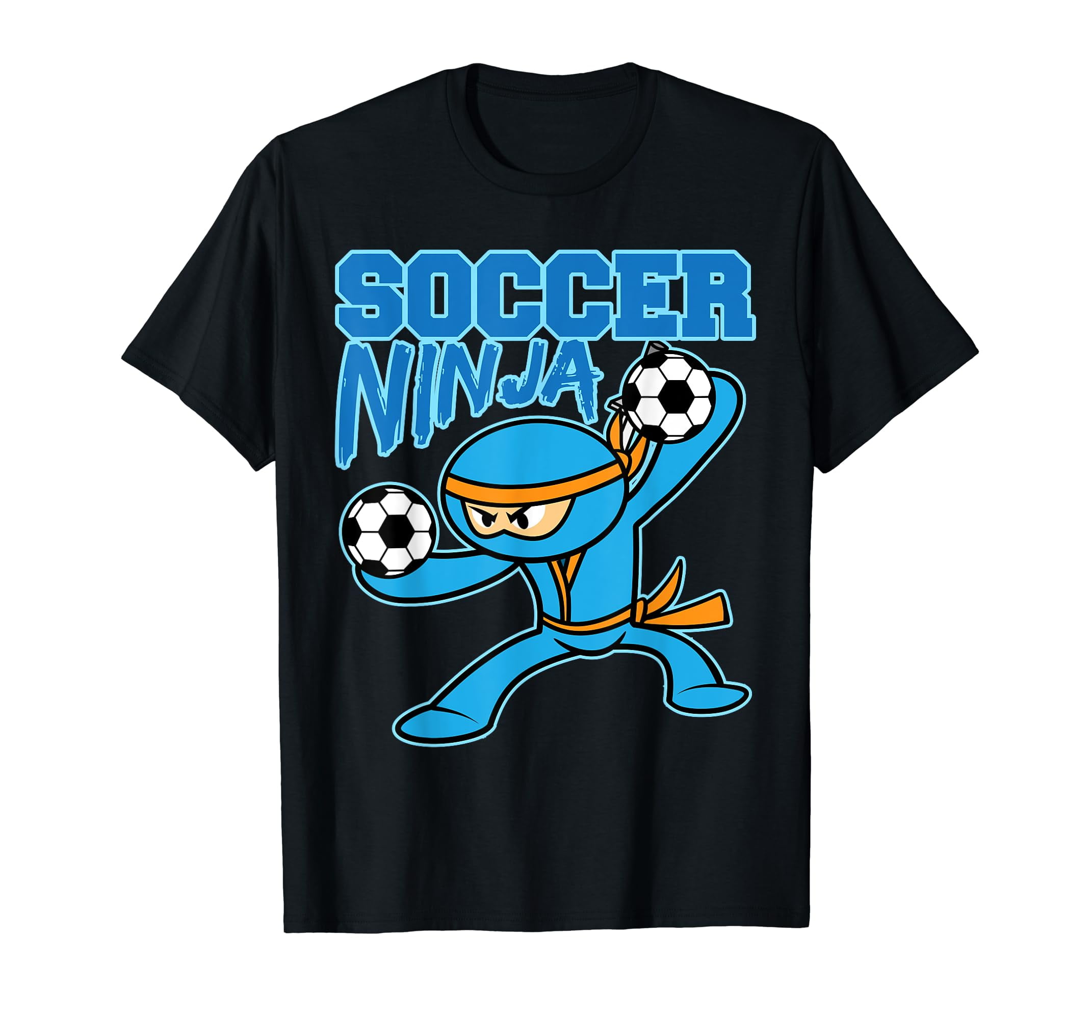 Soccer Ninja Player Cute Football Lovers Funny Gift T-Shirt - Walmart.com