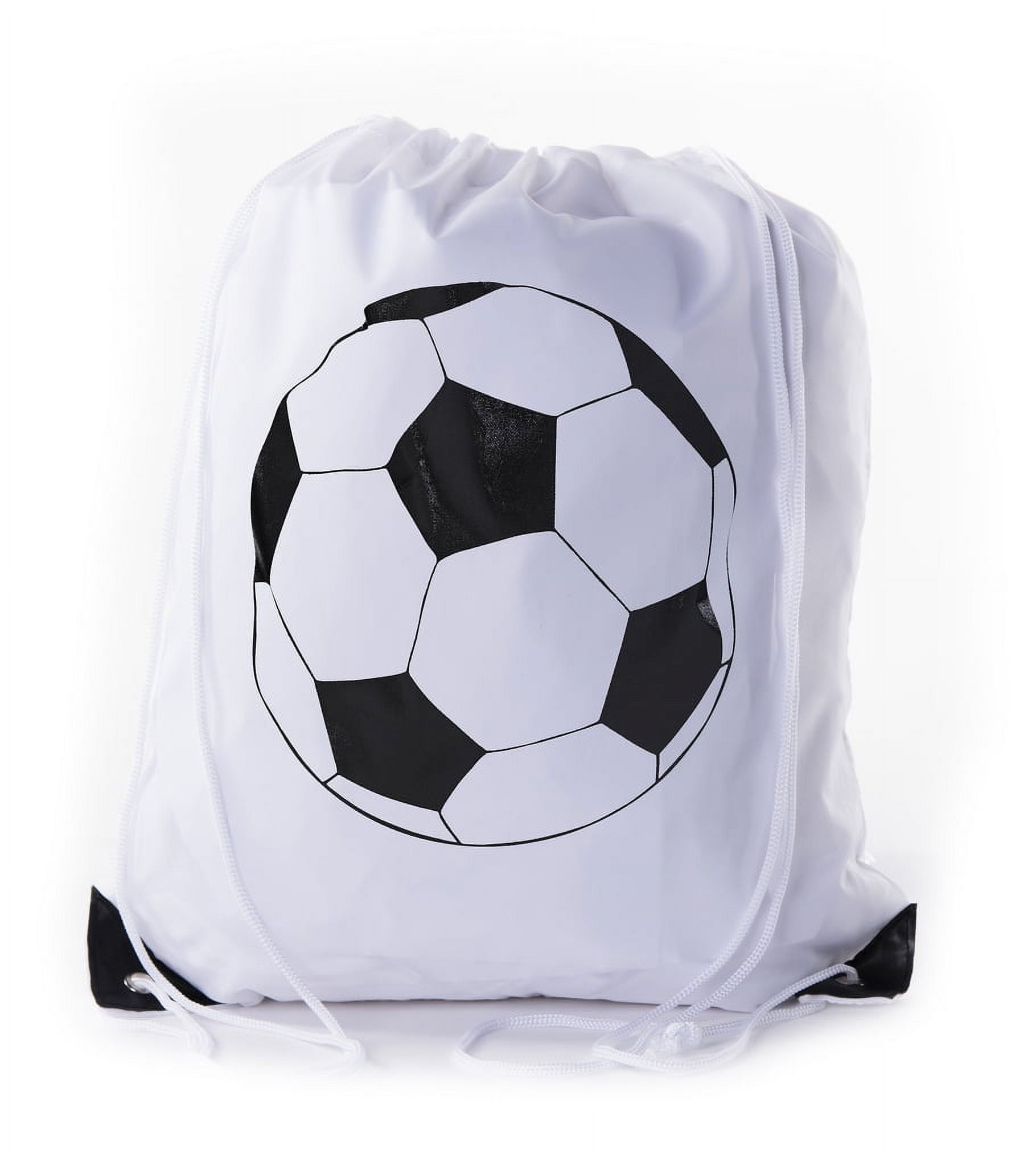 Soccer Party Favors | Soccer Drawstring Backpacks for Birthday Parties ...