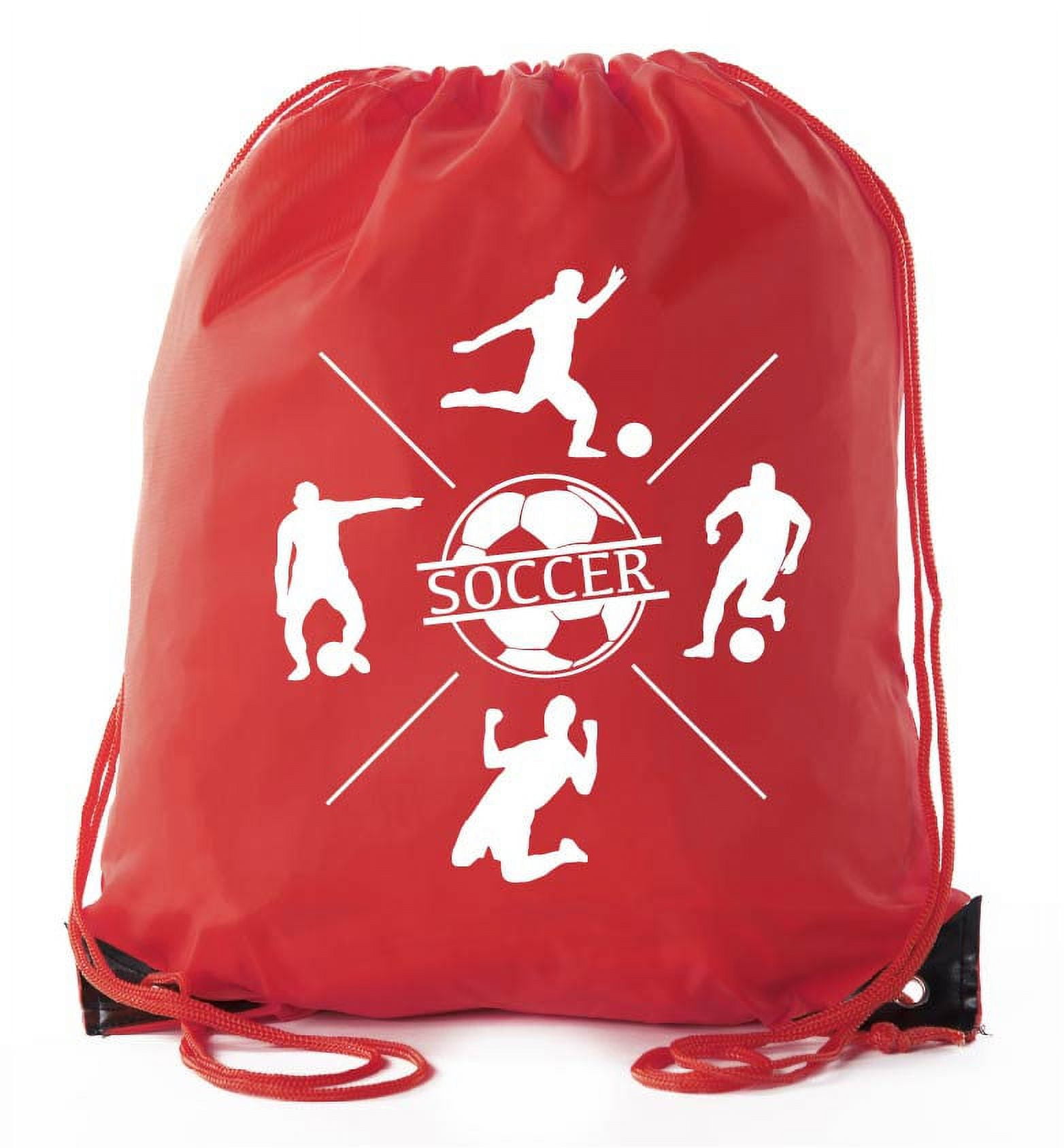 Soccer Party Favors | Soccer Drawstring Backpacks for Birthday Parties ...