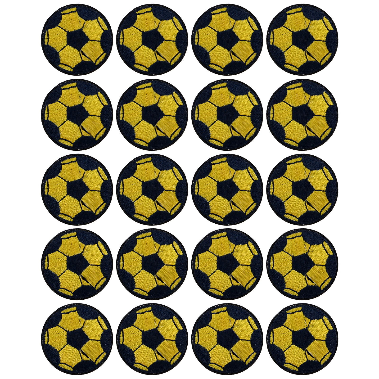 Soccer Patch Patches Applique Ball Appliques Clothes Iron Embroidered ...