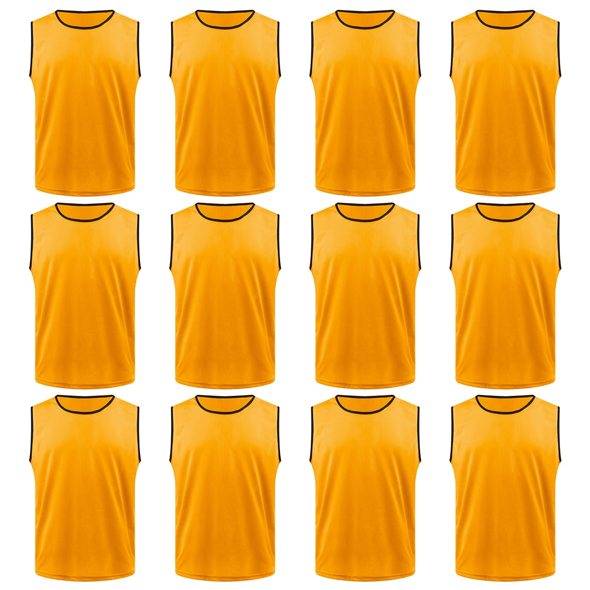 Soccer Pinnies Scrimmage Training Vests for Adult & Youth Sports ...