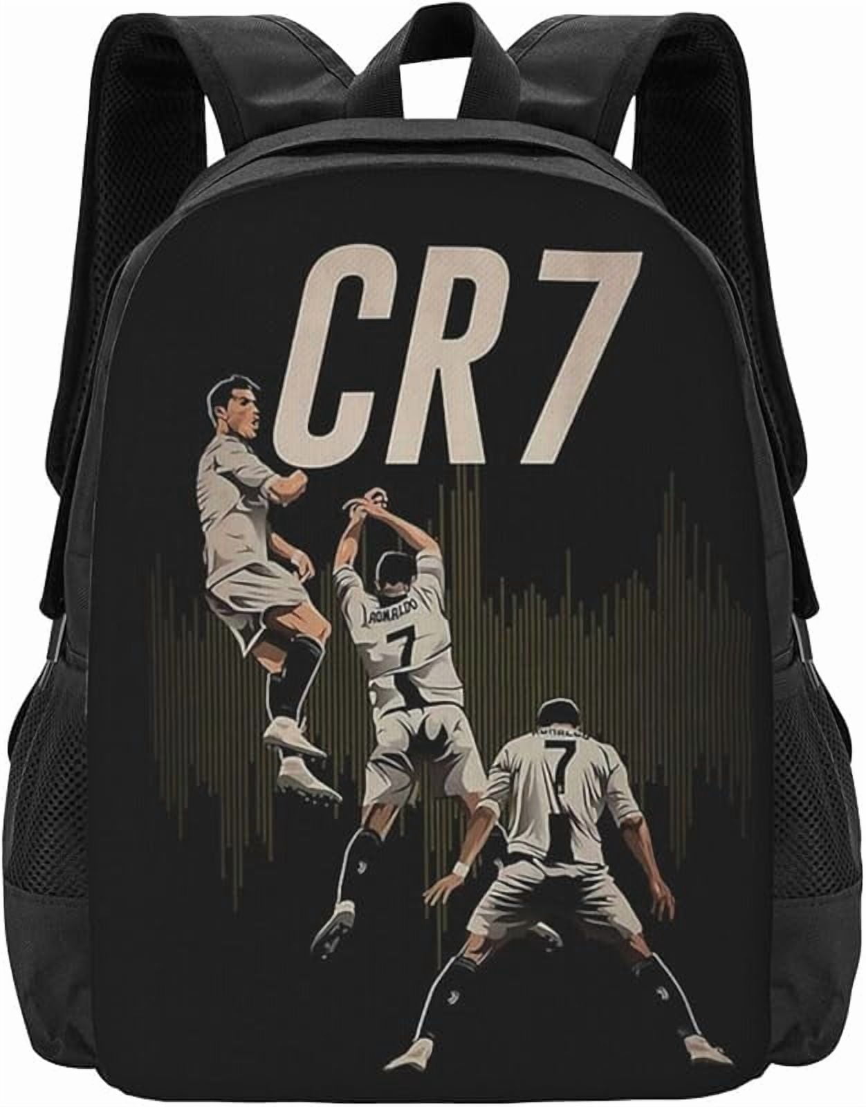 Soccer Player #7 Backpack 16.5 Inch For Daily Work Sport Outdoor ...