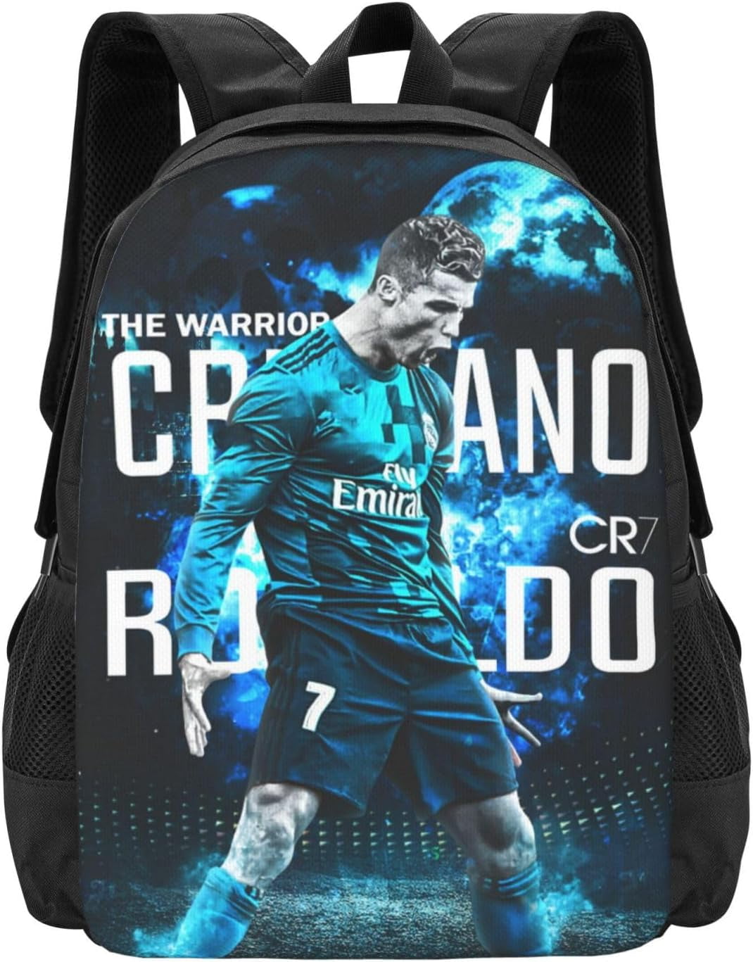Soccer Player #7 Cristiano Ronaldo Backpack 16.5 Inch For Daily Work ...