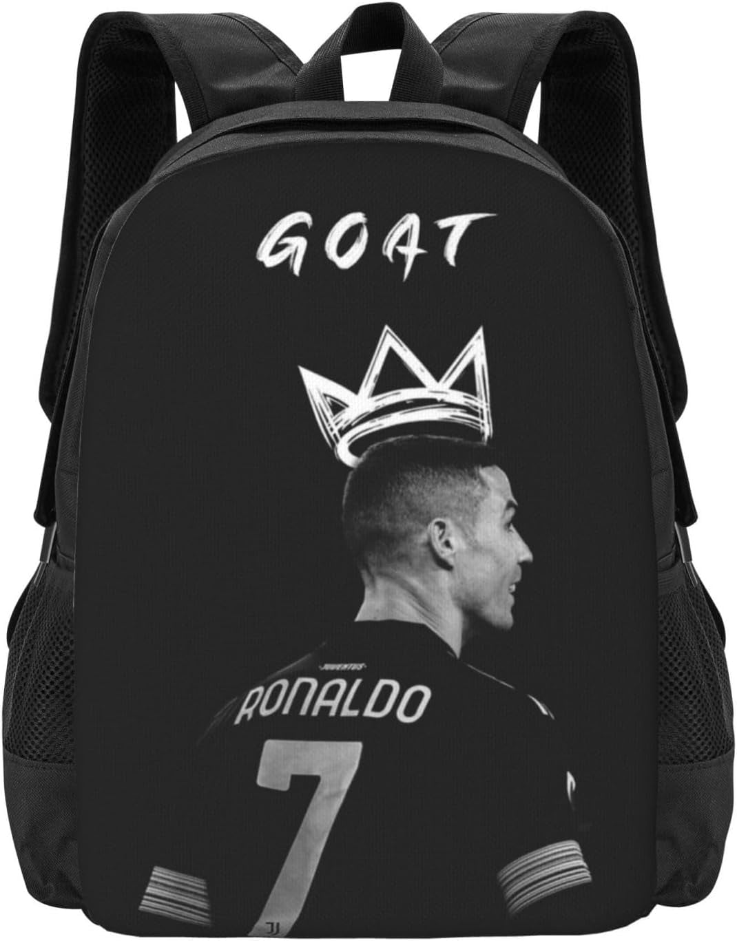Soccer Player #7 Cristiano Ronaldo Backpack 16.5 Inch For Daily Work ...
