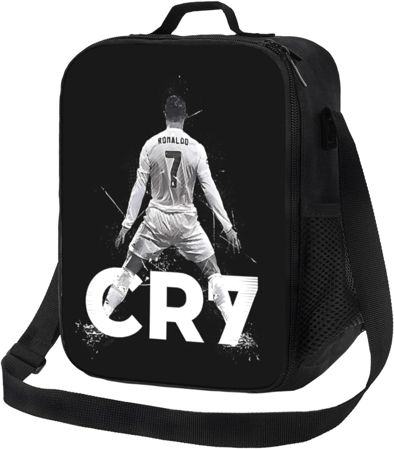 Soccer Player #7 Ronaldo Lunch Bag For Daily Work Sport Outdoor ...