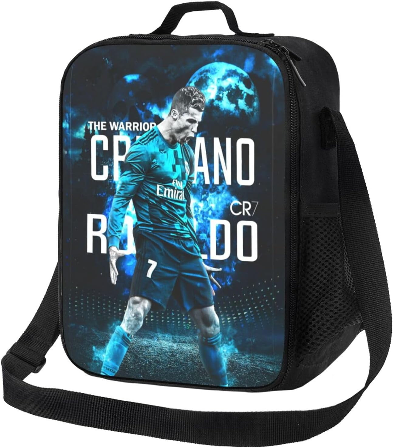 Soccer Player #7 Ronaldo Lunch Bag For Daily Work Sport Outdoor ...
