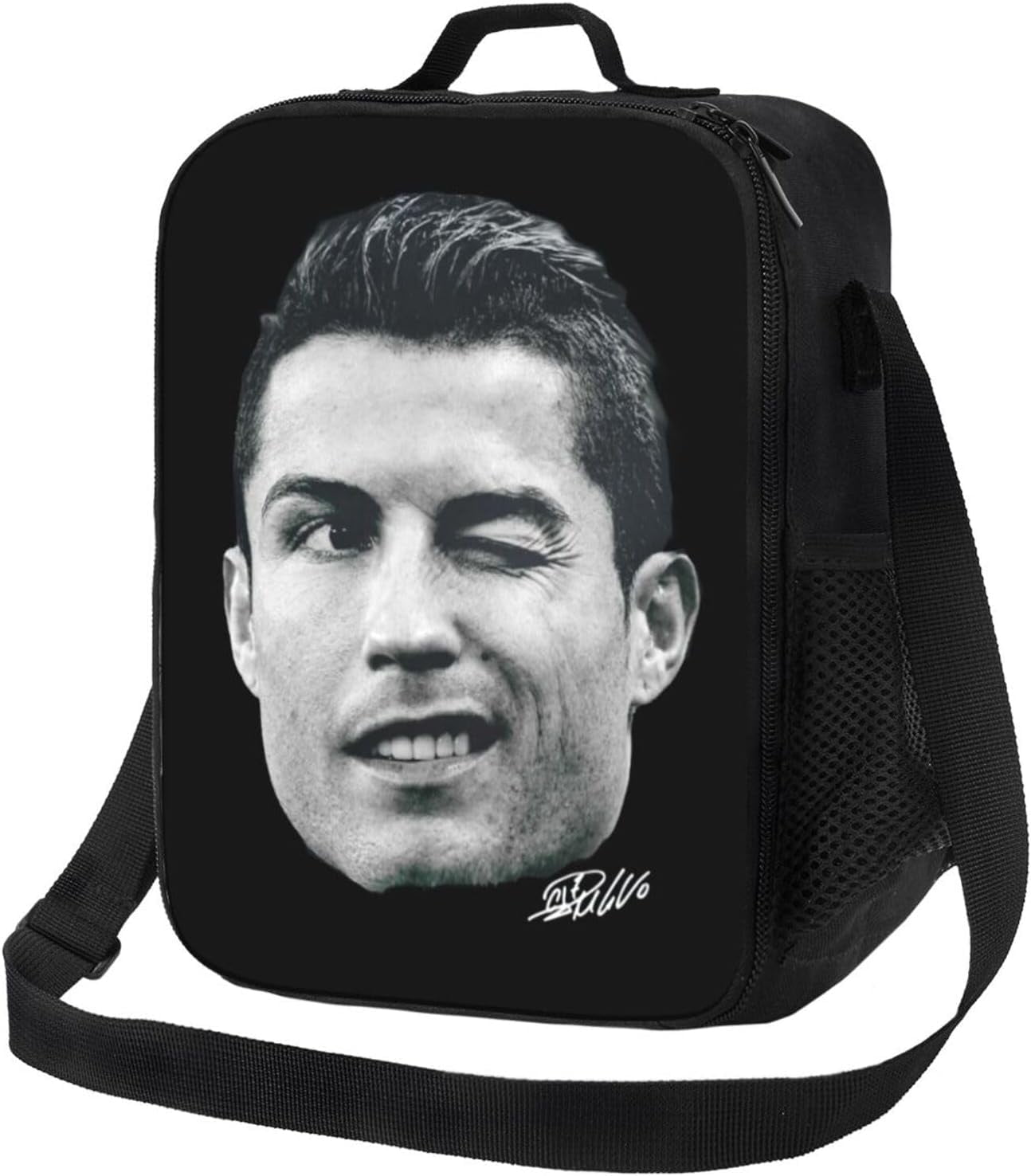 Soccer Player #7 Ronaldo Lunch Bag For Daily Work Sport Outdoor ...