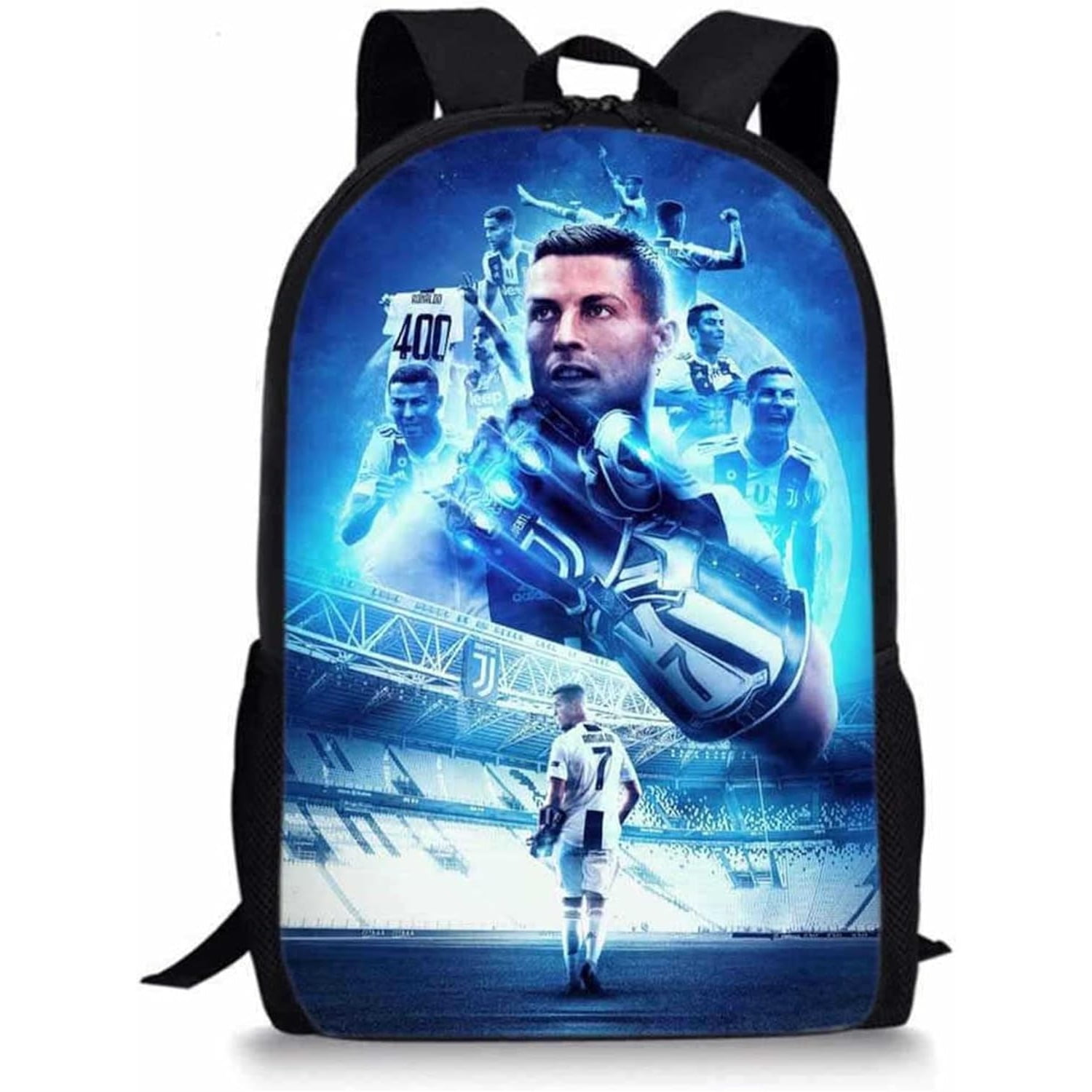 Back pack Adult Waterproof Soccer Player Cristiano Ronaldo Canvas ...