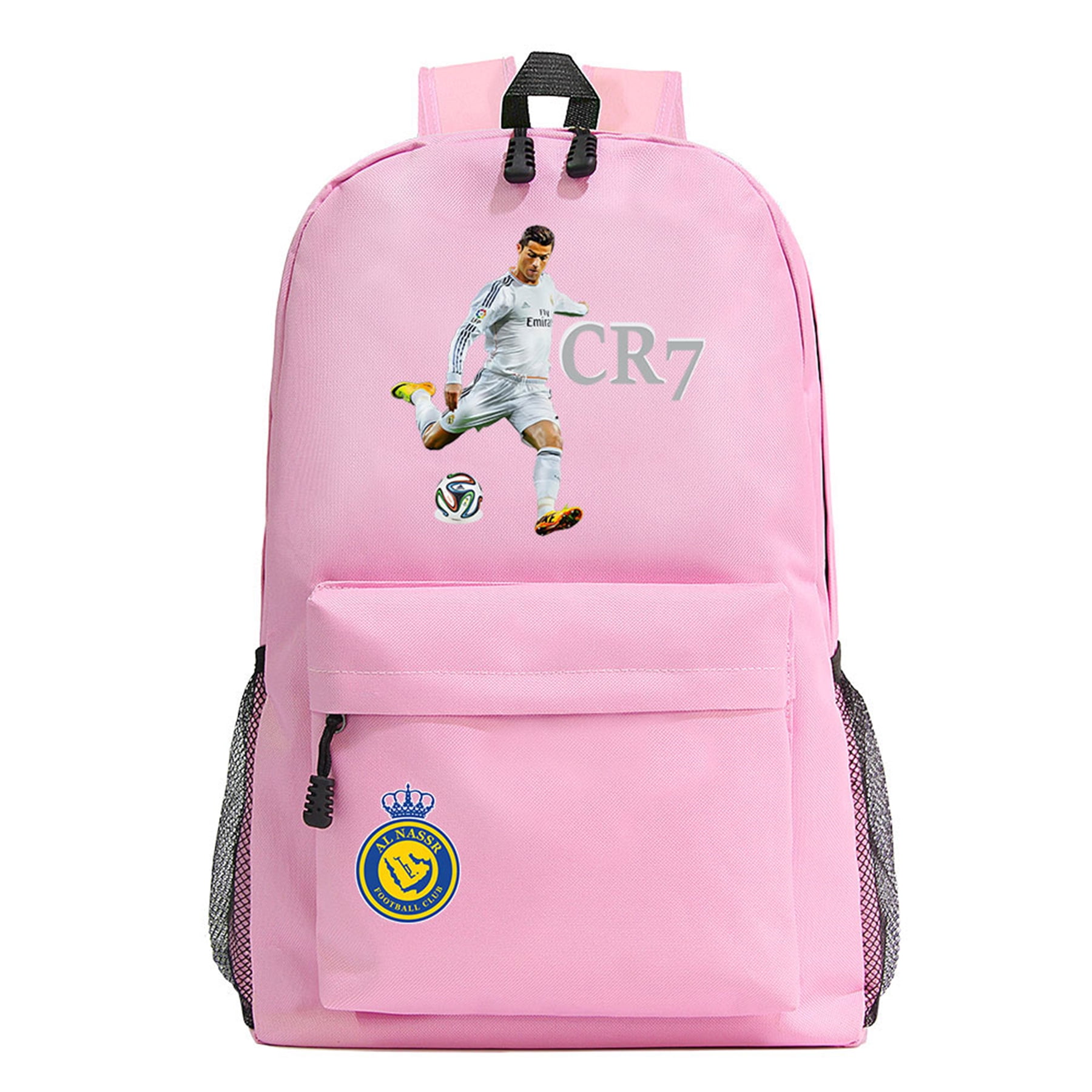 Soccer Player Cristiano Ronaldo Backpack,Waterproof Canvas Daypack ...