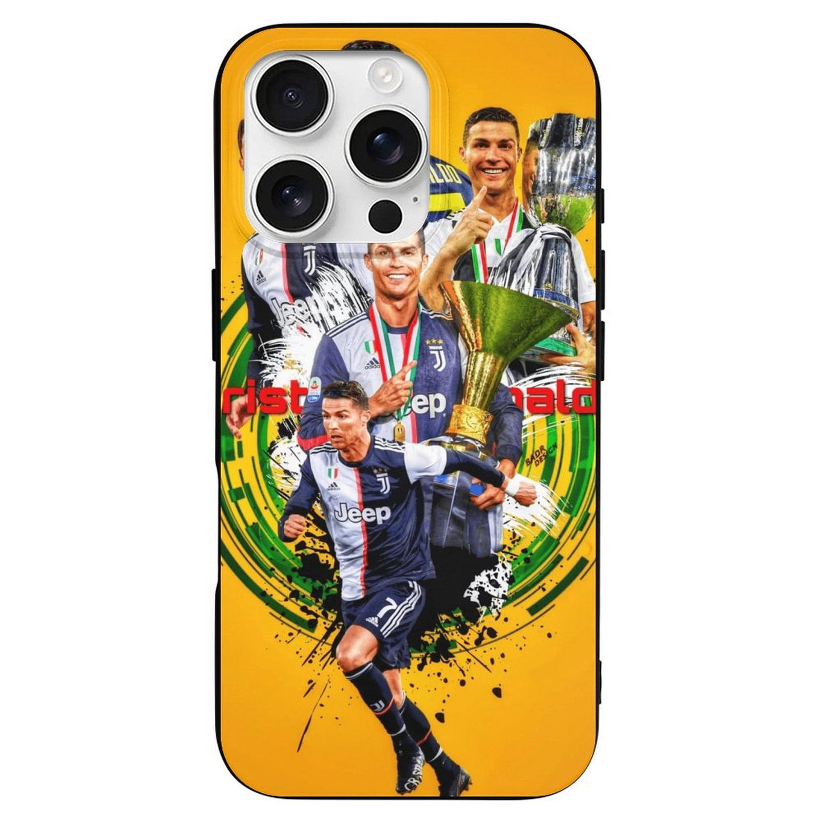 Soccer Player Cristiano_Ronaldo Case for iPhone 16 Pro Soccer Player ...