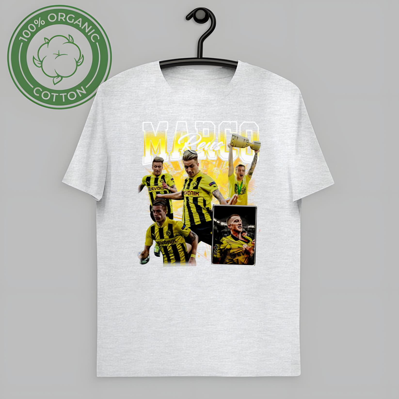 Soccer Player Marco Graphic Tee - 90s Retro Football Design - Walmart.com