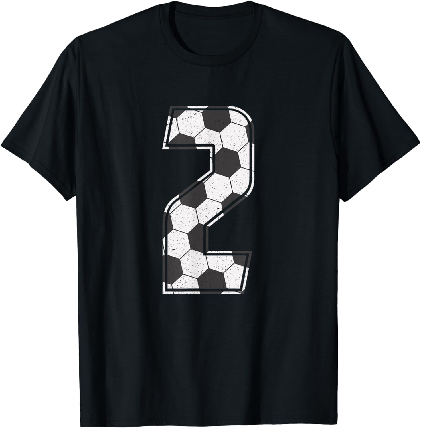 Soccer Player Number 2 Two Soccer Birthday T-Shirt - Walmart.com
