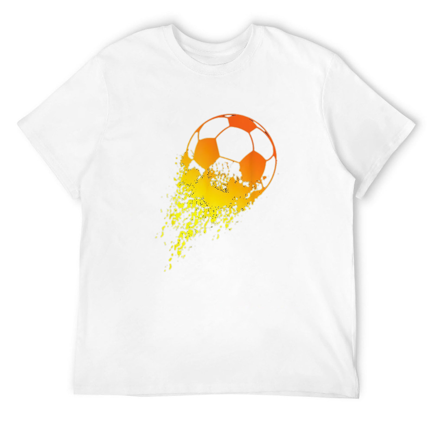 Soccer Player Sports Vintage Men Boys Soccer T-Shirt Black Large ...