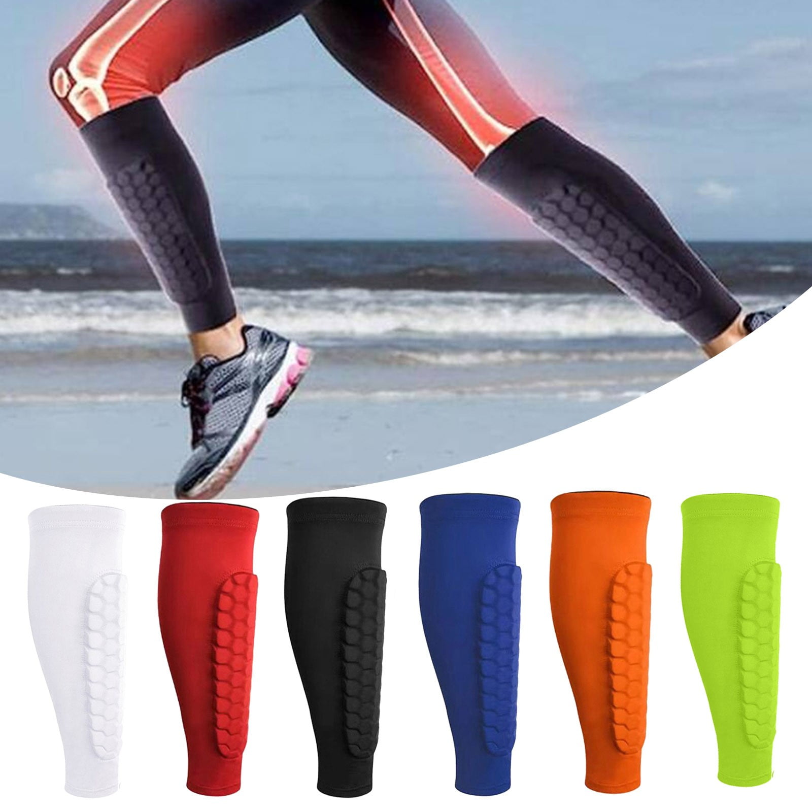 Soccer Shin Guards Kids Youth, Shin Guard Sleeves for Boys Girls Adults ...